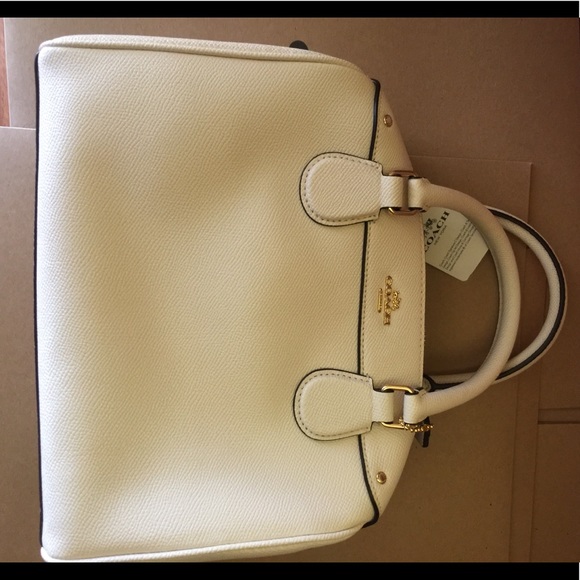 Coach | Bags | Coach New White Purse Crossbody | Poshmark